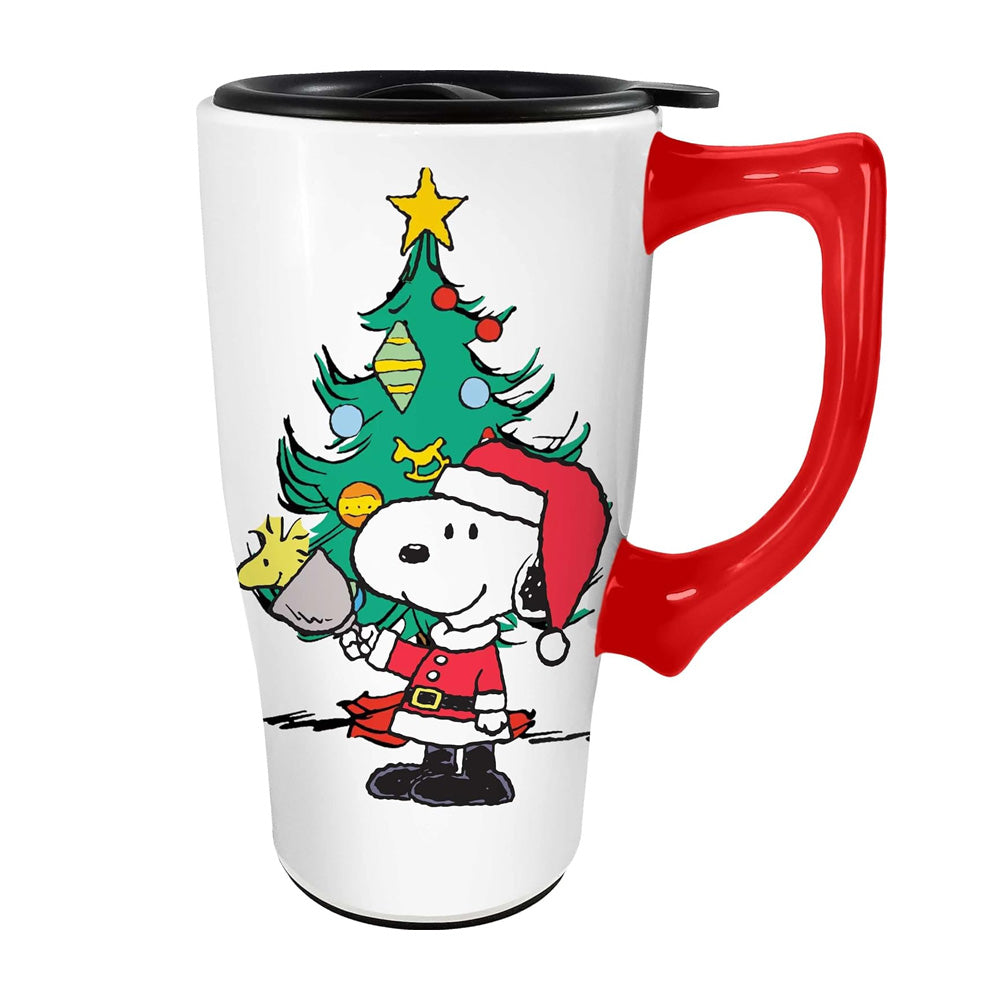 Snoopy Ceramic 18oz Travel Mug – Red Rider Leg Lamps