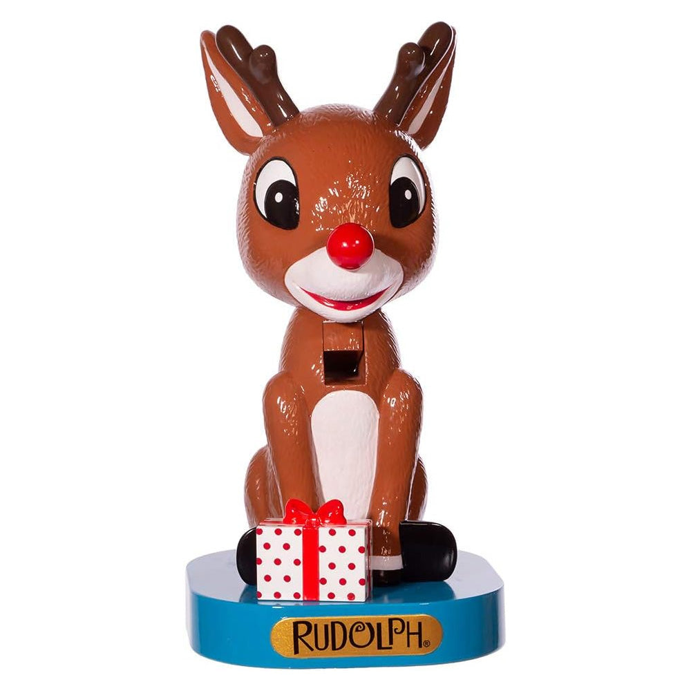 8" Rudolph The Red Nose Reindeer Nutcracker | Kurt Adler RU6211L – Red ...