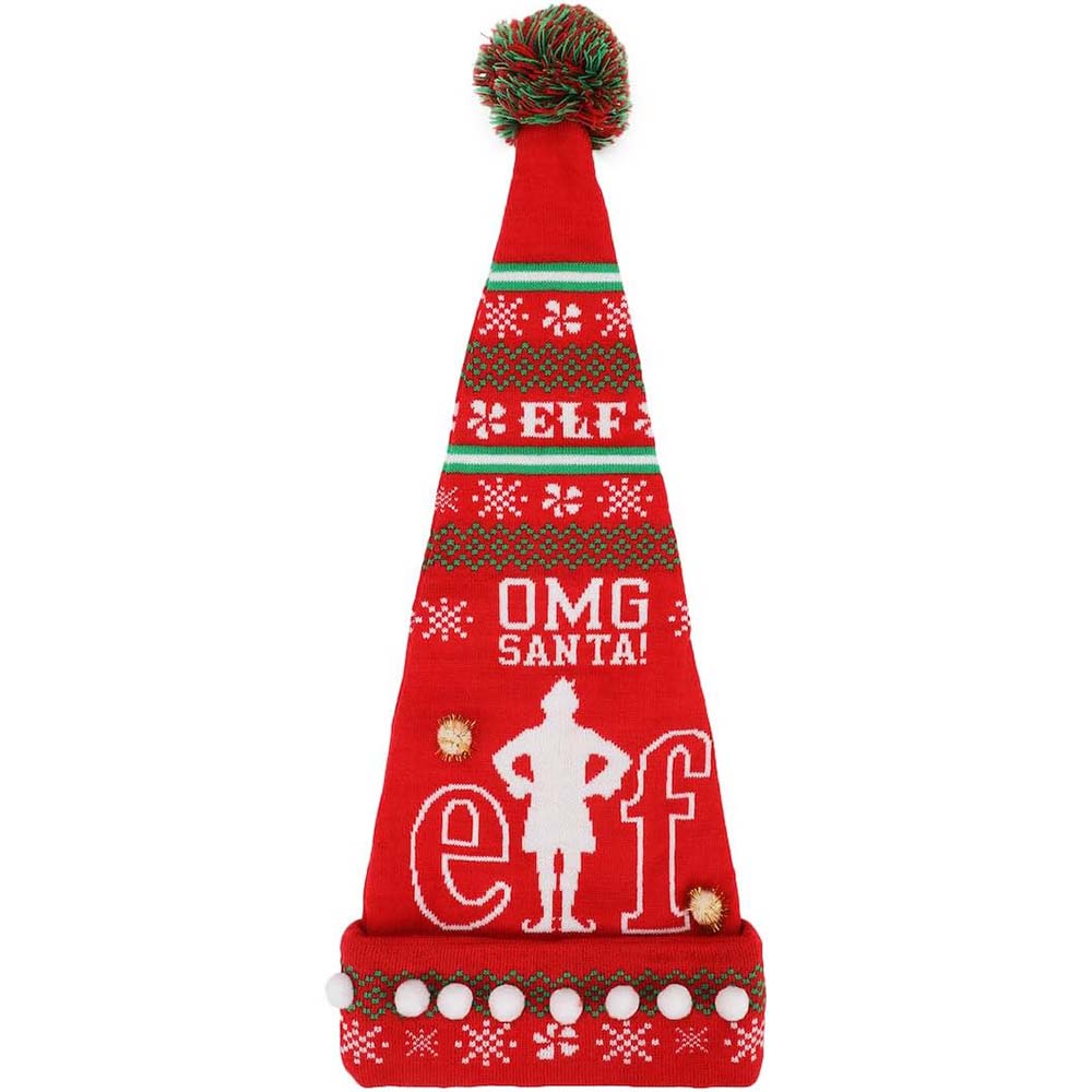 Buddy the Elf OMG Santa Stocking Cap – Red Rider Leg Lamps