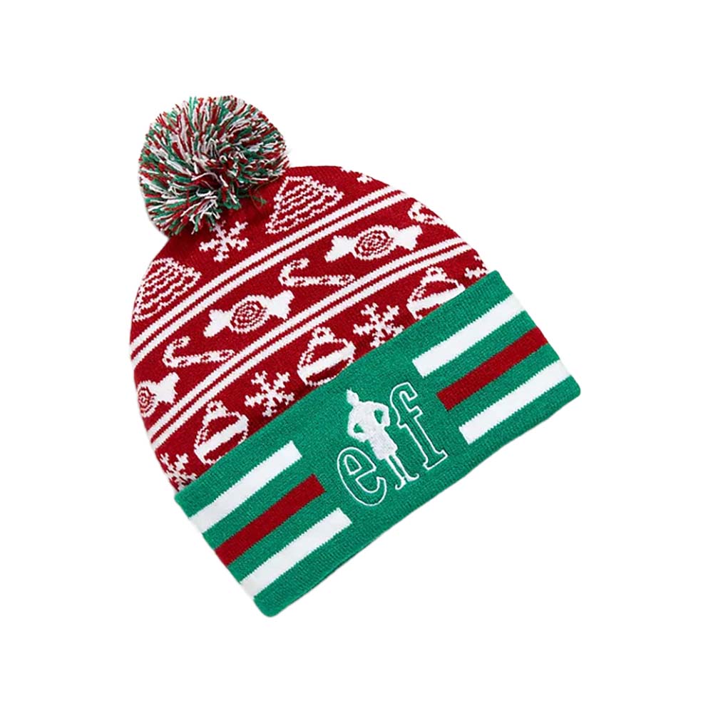Elf the Movie Logo Beanie Cap – Red Rider Leg Lamps
