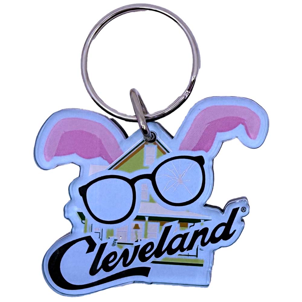 House from A Christmas Story Cleveland Keychain – Red Rider Leg Lamps