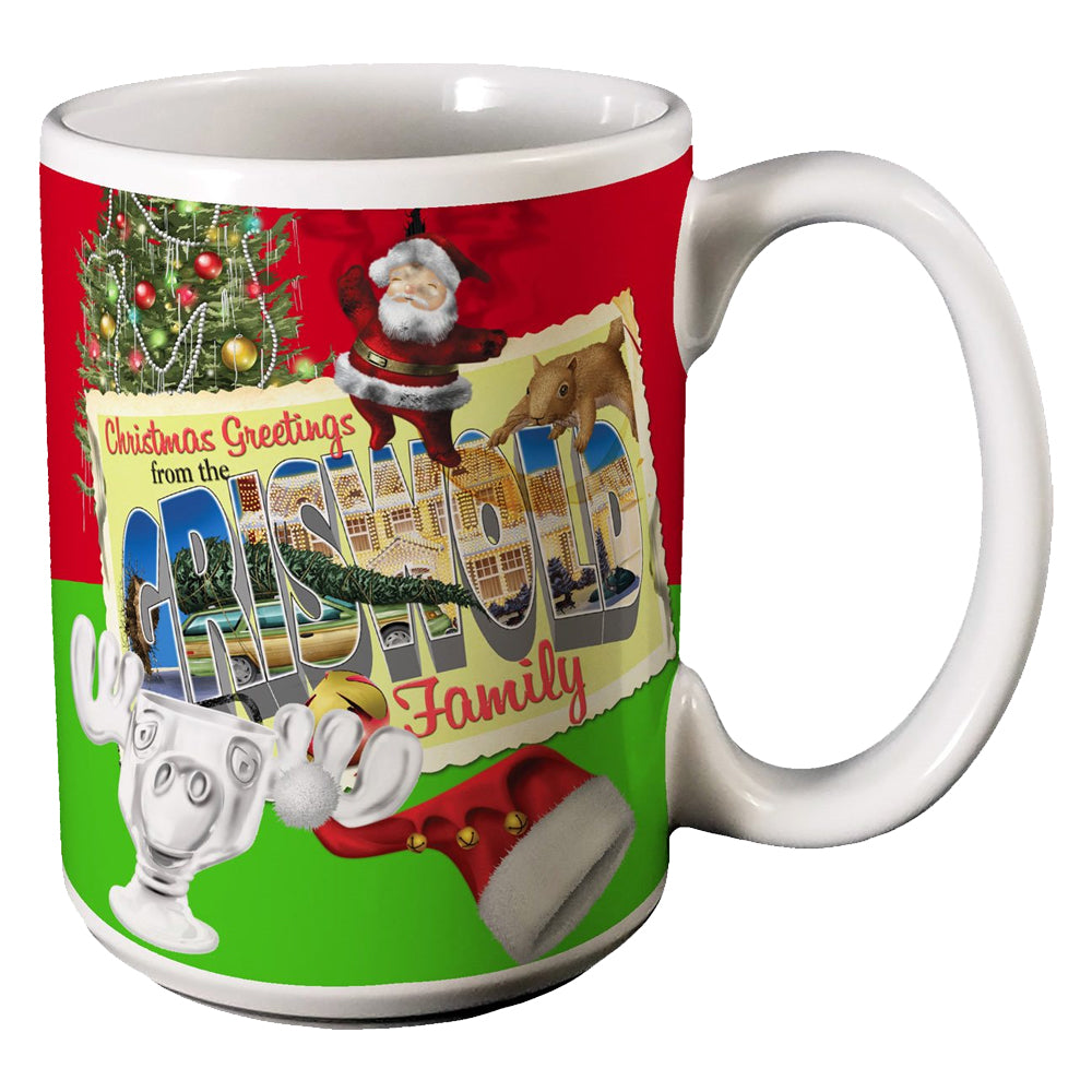 Griswold Family Ceramic Mug from Christmas Vacation – Red Rider Leg Lamps