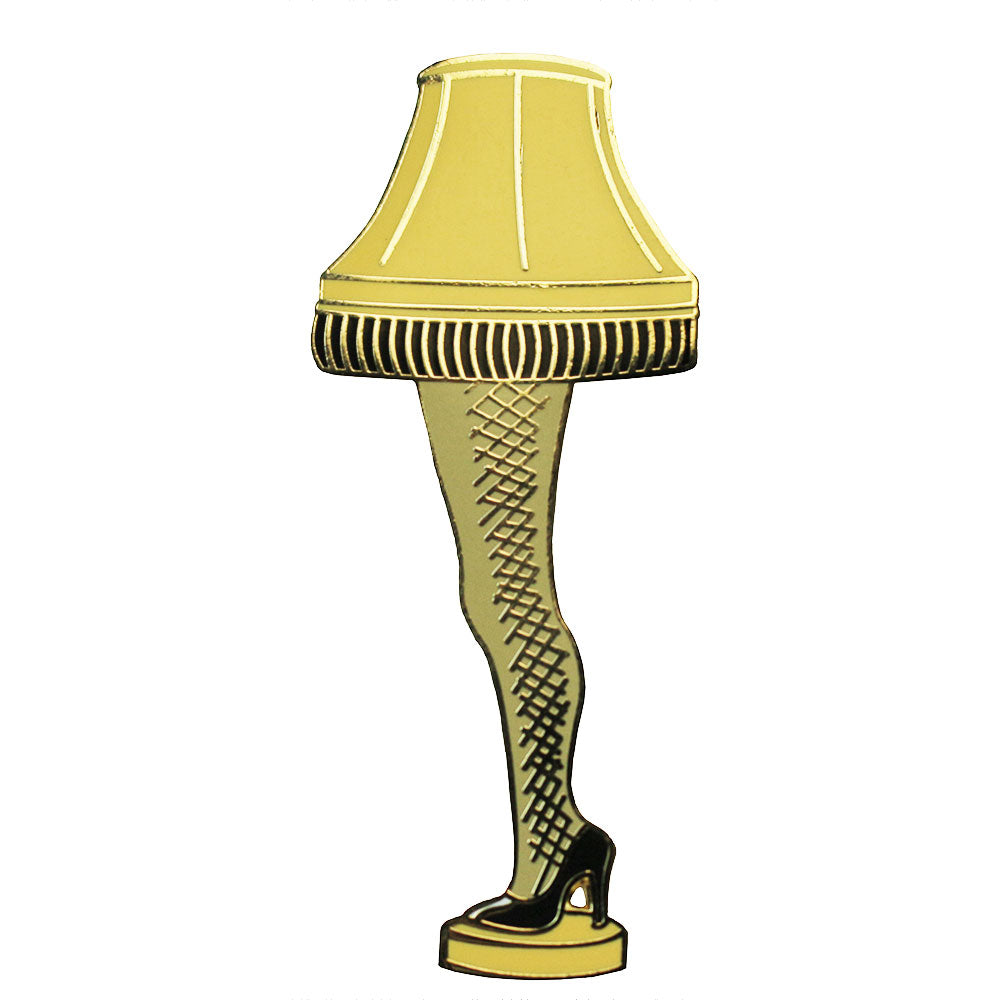 Leg Lamp Christmas Enamel Pin – Red Rider Leg Lamps